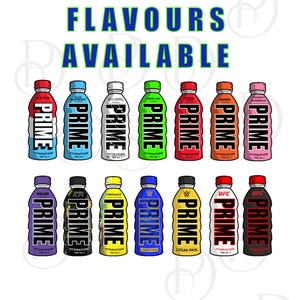 Prime Hydration Stickers Collection | Holographic Vinyl |prime Drink ...