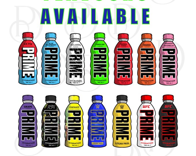 Prime Hydration Stickers | Holographic Vinyl |prime Drink | Logan Paul ...