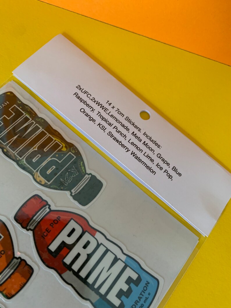 Prime Hydration Stickers Holographic Stickers prime Drink - Etsy