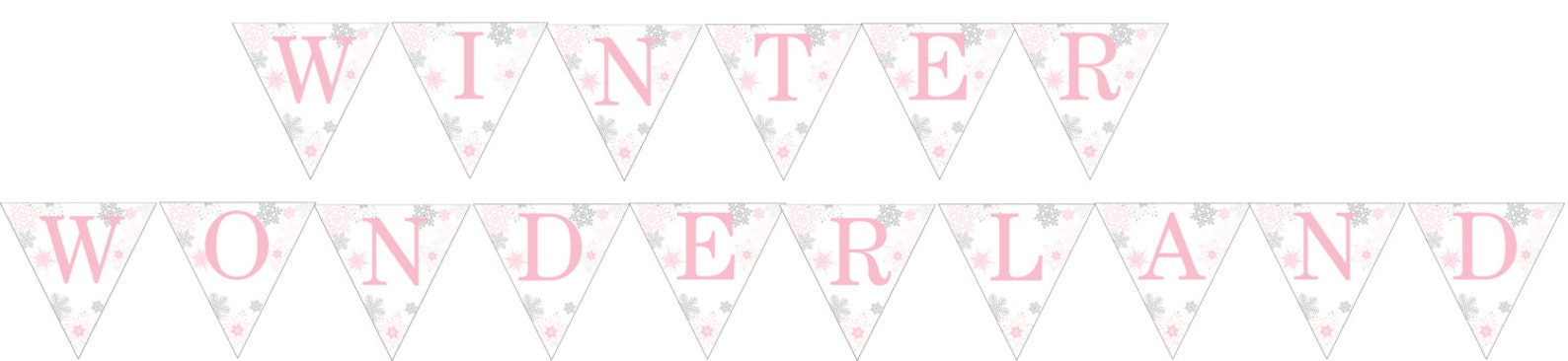 Winter Wonderland Banner | Etsy