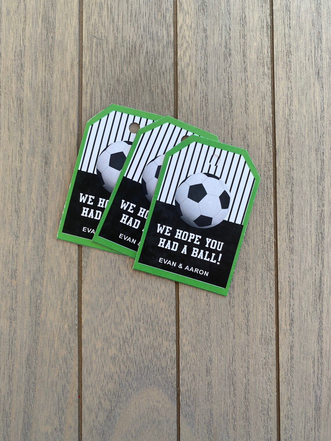 Soccer Party Favor Tags Soccer Party GOAL DIGITAL FILE - Etsy