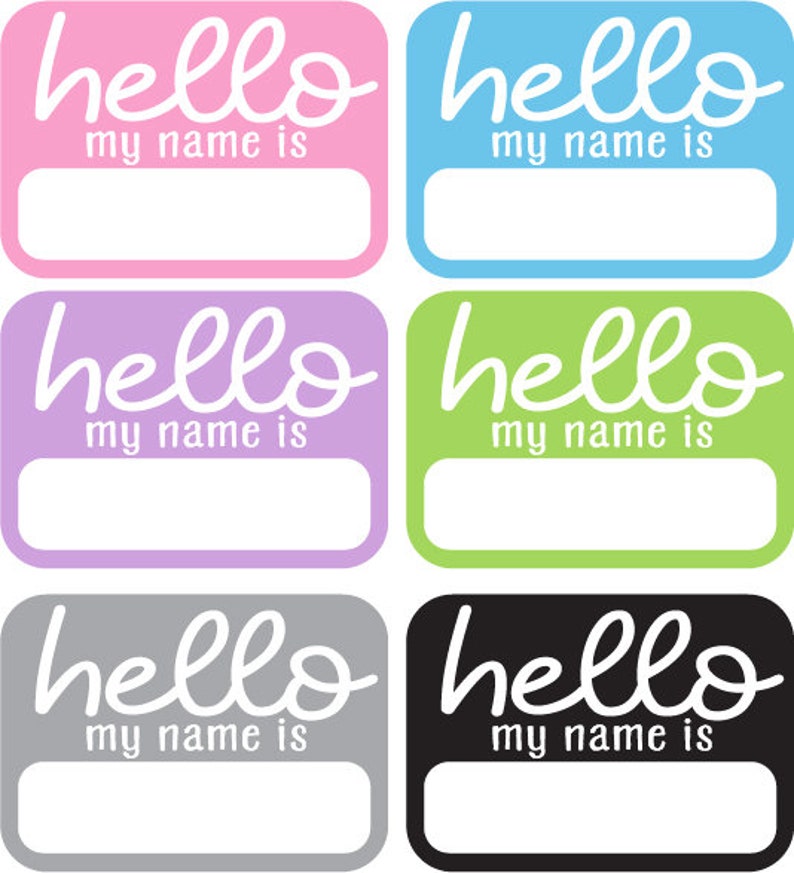 Hello My Name Is... Sign: Newborn Baby Photo Prop Birth | Etsy