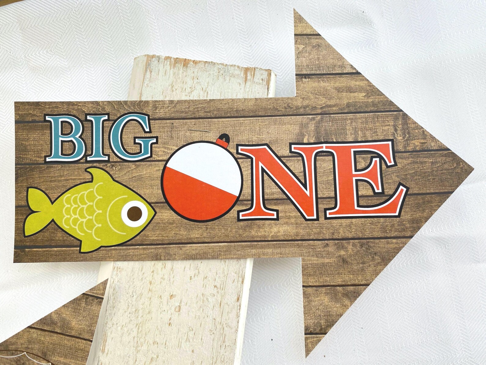 O-fish-ally One, Reeling in the Big One Fishing Birthday Party Signs ...