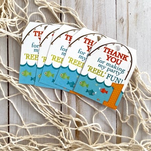 Instant Download- Fishing Themed Favor Tags- Thank You for Making My ...