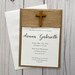 Rustic Burlap Baptism, Christening, First Holy Communion, Confirmation ...
