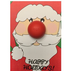 EOS Chapstick Holiday Gift Card- Santa and Snowman (secret Santa, Grab ...