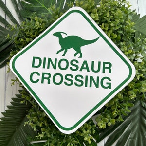 Dinosaur Party Sign INSTANT DOWNLOAD- Set of 4 - Etsy