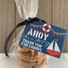 Ahoy Its a Boy Thank You Favor Tags SET of 20/ Nautical Baby - Etsy