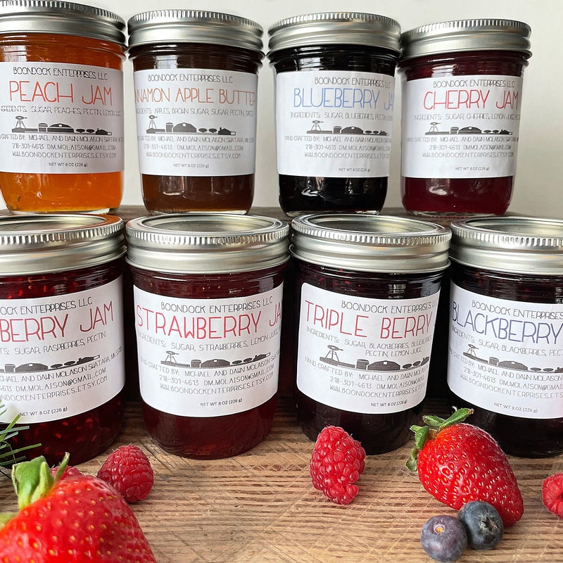 Jam Wedding Favors - Etsy