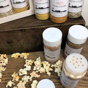 Complete Set of Popcorn Seasoning Blends - 10 Different Flavors ...