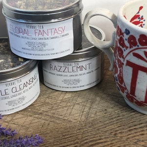 Quiet Time Herbal Tea Organic Caffeine Free Tea Gift Loose | Etsy