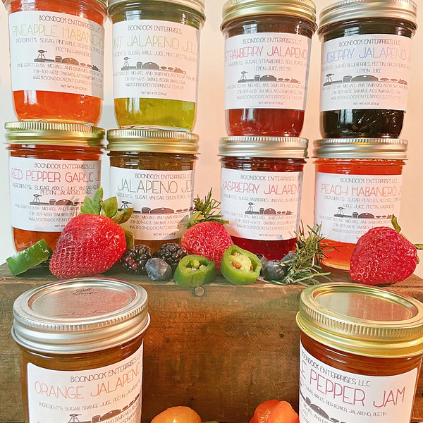 Jams and Jellies - Etsy