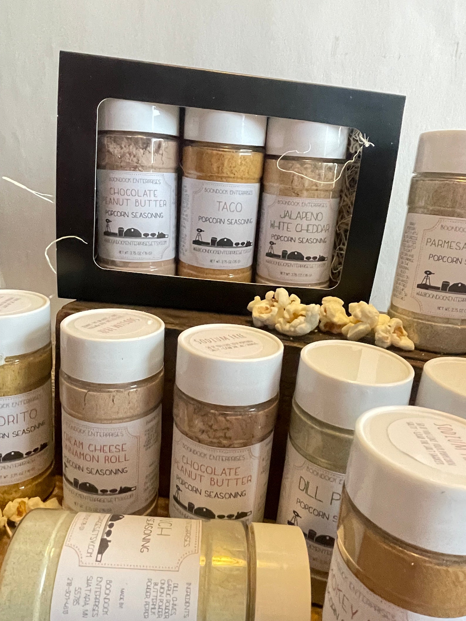 Gourmet Popcorn Seasoning Blend Flavored Popcorn Mix Party - Etsy