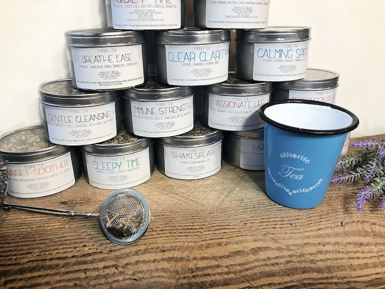 Herbal Tea of the Month Club Monthly Tea Subscription Box - Etsy