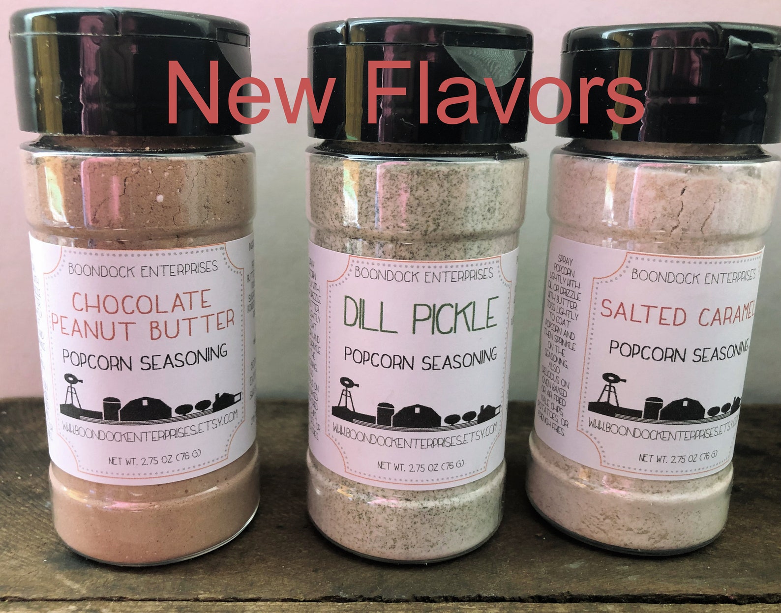 Complete Set of Popcorn Seasoning Blends 10 Different - Etsy