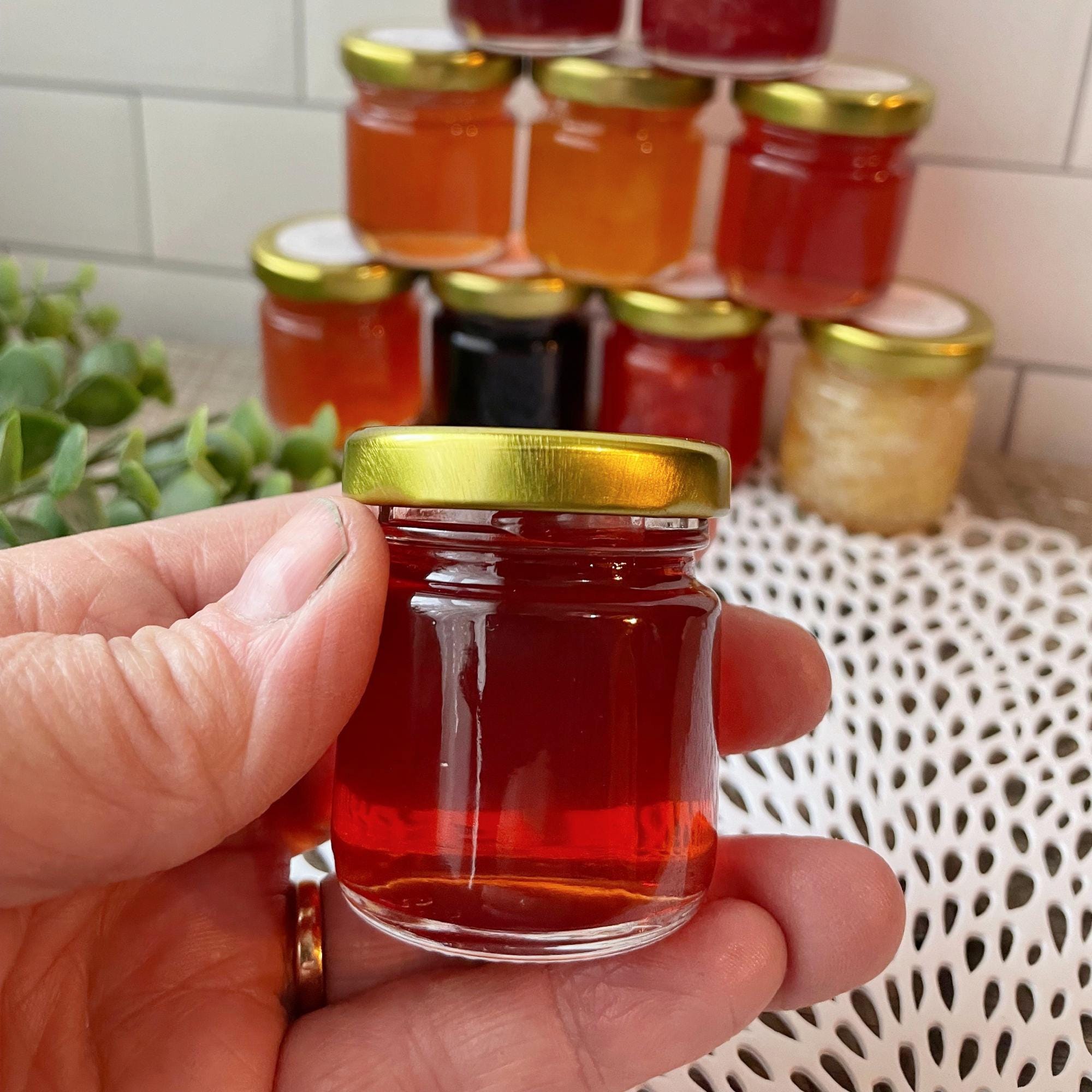 Sample Homemade Jam Assortment of 10 (1.5 Oz.) Jars - Every Flavor is ...