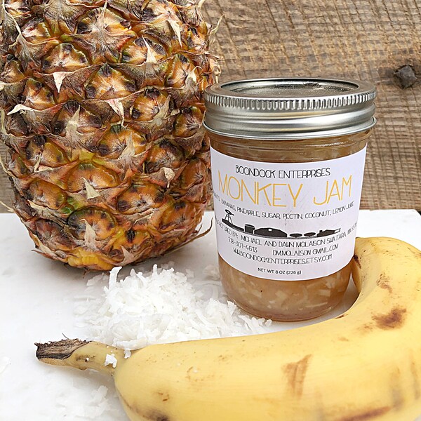 Pineapple Coconut Jam - Etsy