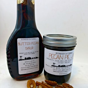 Pecan Pie Jam - Homemade Gourmet Jam in 8 Oz Jar - Unique All Natural ...