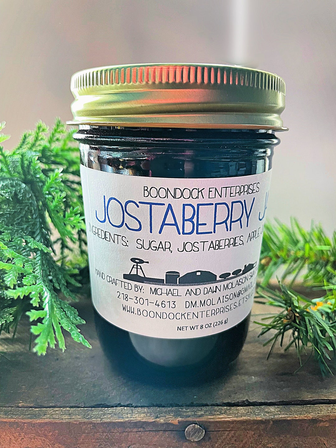 Jostaberry Jam - Tart Sweet Heirloom Jam - Homemade, Rare Unique and ...