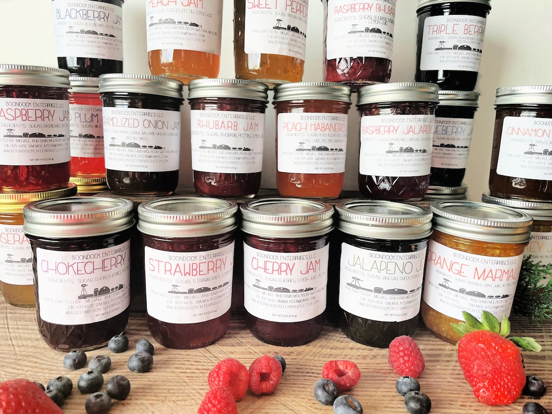 Jam of the Month Club - 2 Jars of Homemade Jam for (3)(6) or (12 ...