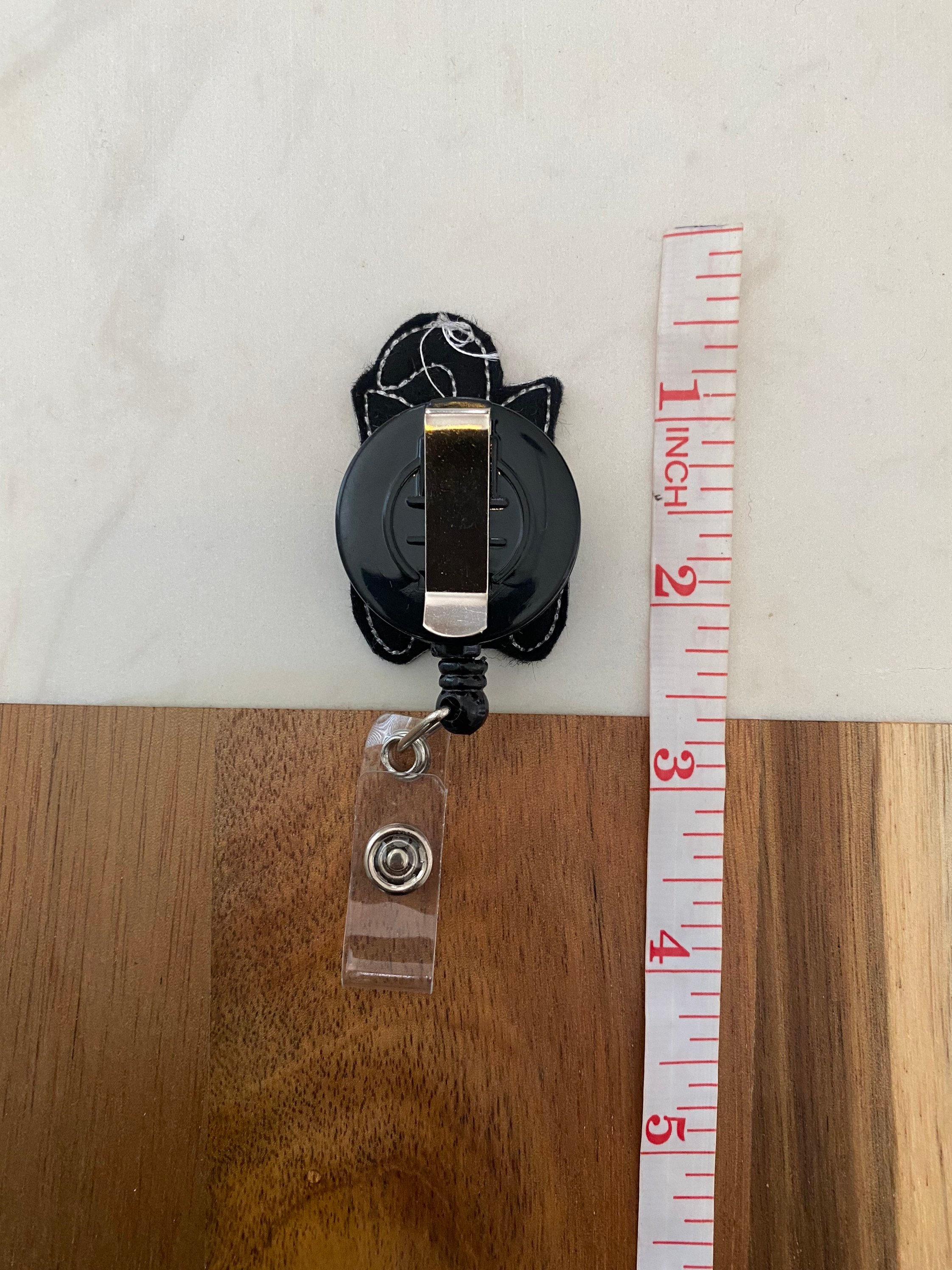 Cat Retractable Badge Reel - Etsy UK