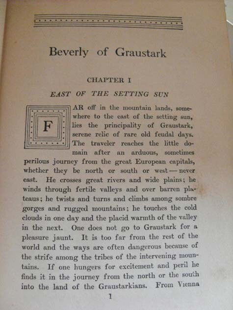 Beverly of Graustark - George Barr Mccutcheon, 1904 First Edition ...
