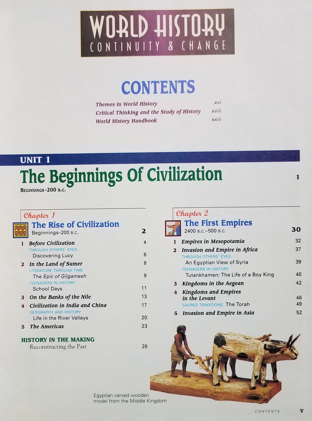 World History: Continuity & Change History Textbook, William Travis ...