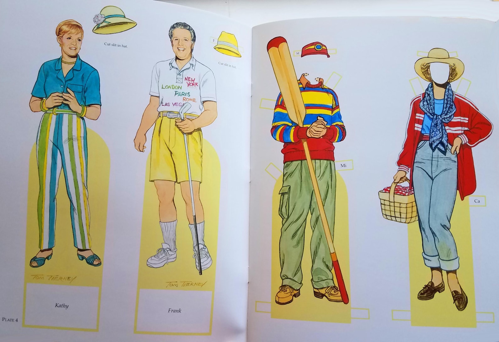 American Family of the 1990s - Tom Tierney Paper Dolls, 1990s Fashion ...