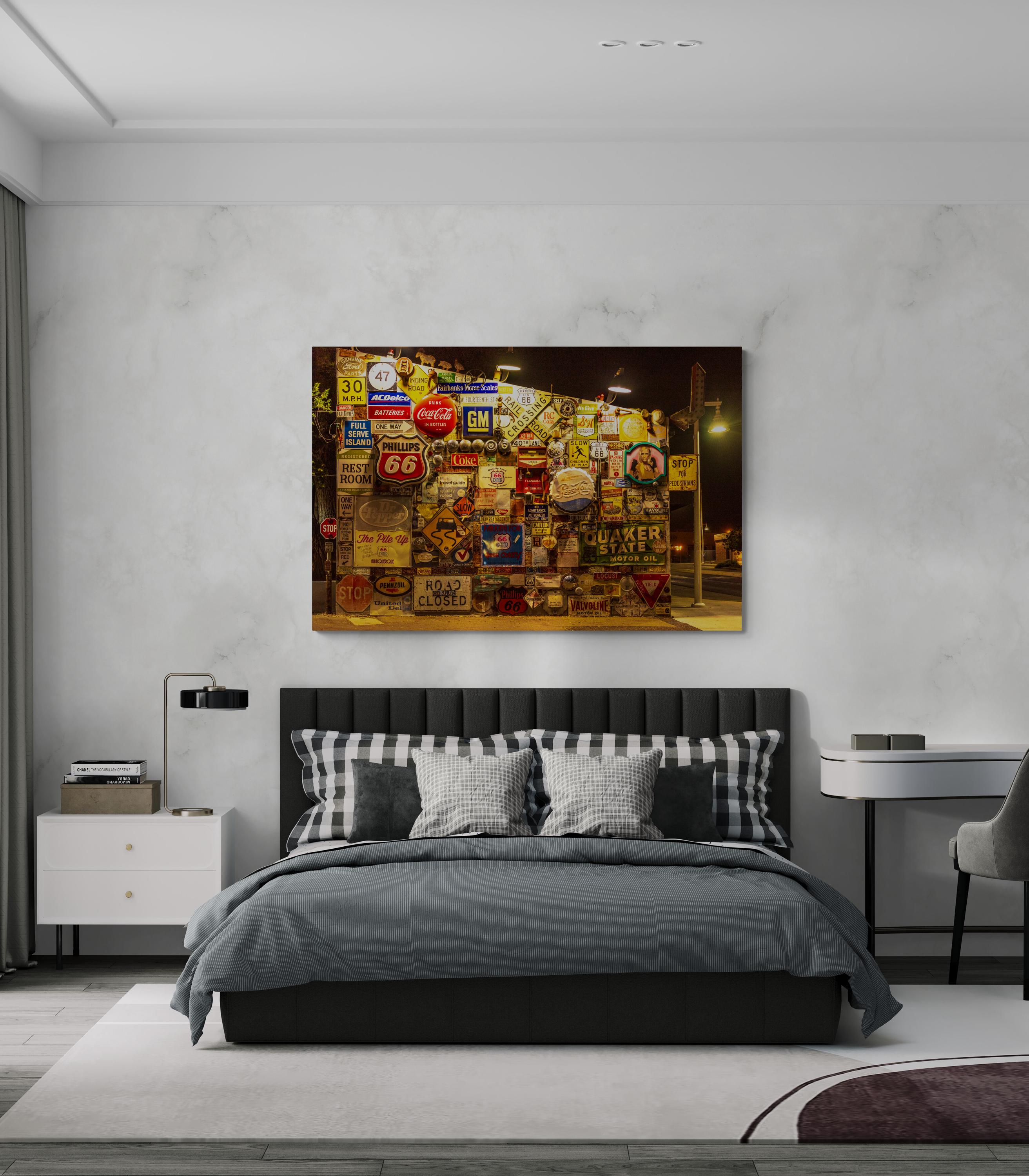 Route 66 Sign Collage Print – Vintage Americana Roadside Wall Art - Etsy
