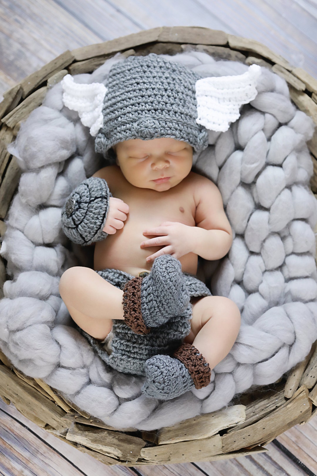 Baby Viking Valkyrie Outfit Crochet - Etsy