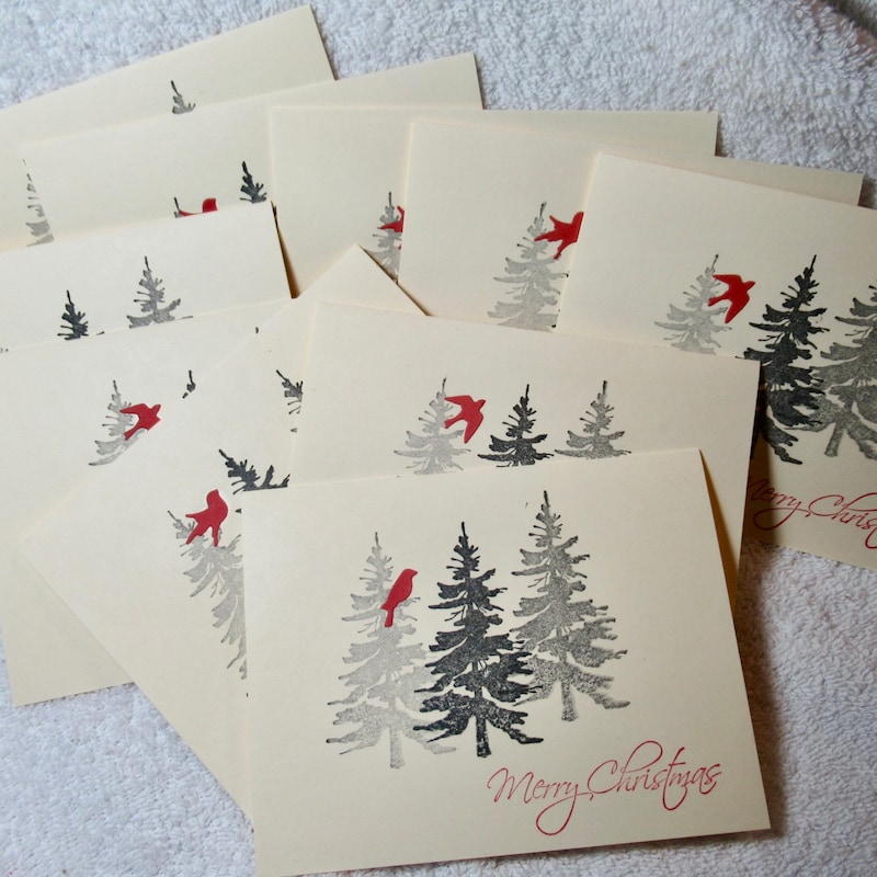 Christmas Card Set - Etsy