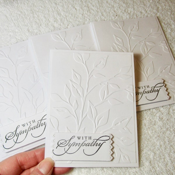 Embossed Cards - Etsy
