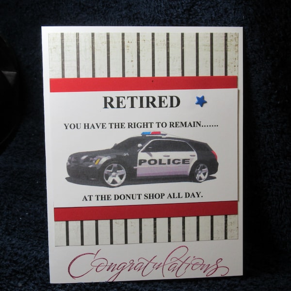 Police Officer Congratulations - Etsy