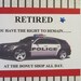 Retirement Card for Law Officer, Police Retirement, Congratulations on ...