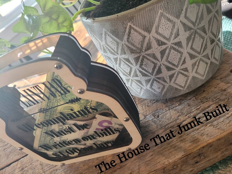 Tip Jar Complaint Jar Sarcastic Funny Wood Bank Tip Box | Etsy