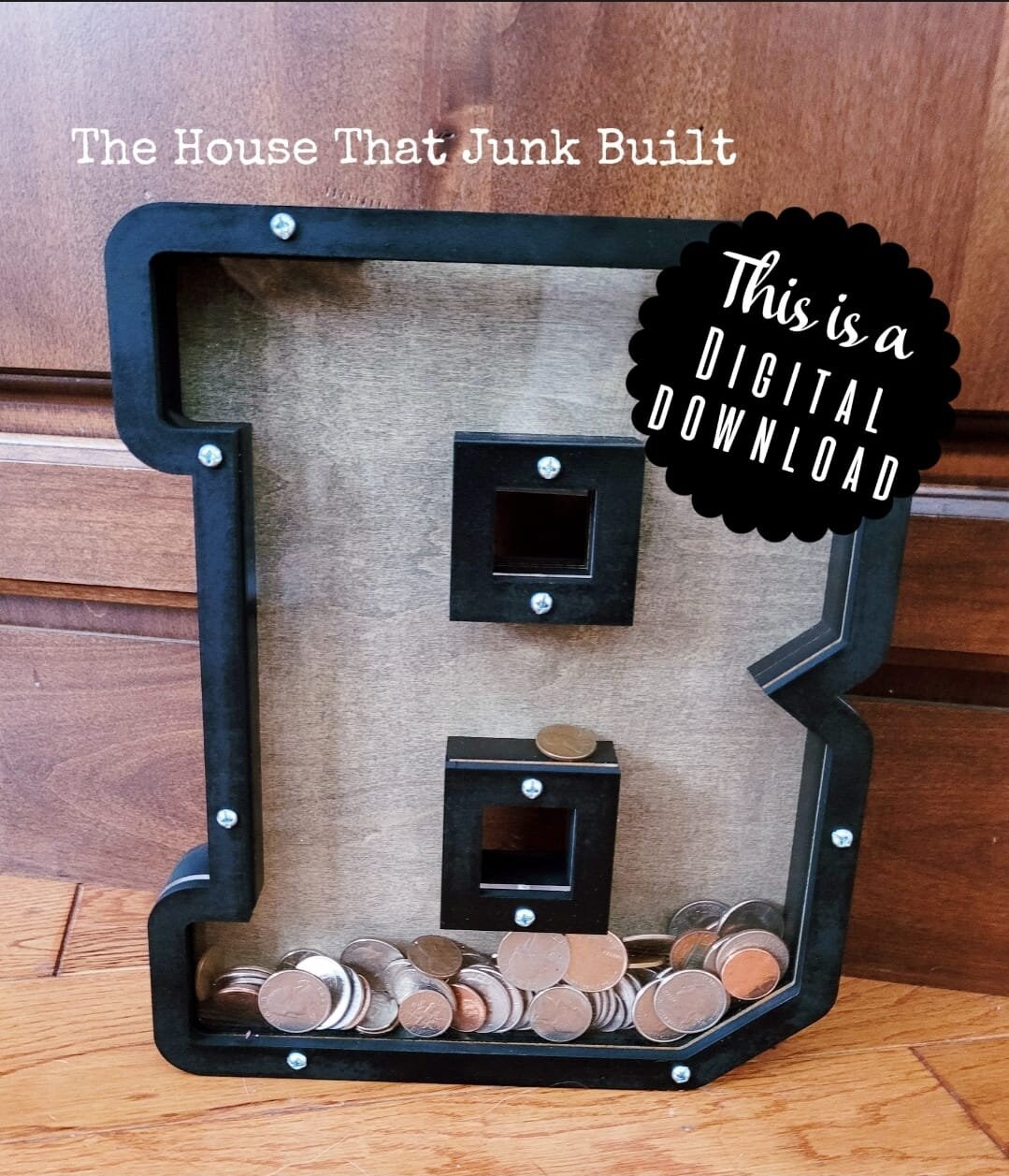 ENTIRE Alphabet Piggy Bank Letter SVG Files! - Etsy