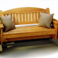 Wooden Glider Swing Project Plans and Patterns With FREE Instructional ...