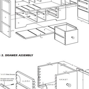 Desk Caddy Woodworking Plans: DIY Organizer Project (PDF Download) - Etsy