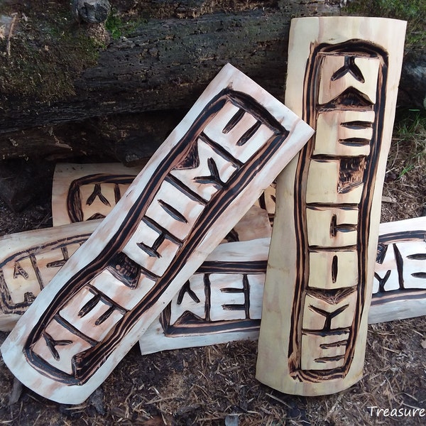 Primitive Welcome - Etsy