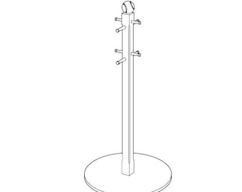 Hat Rack, DIY Plans - Etsy UK