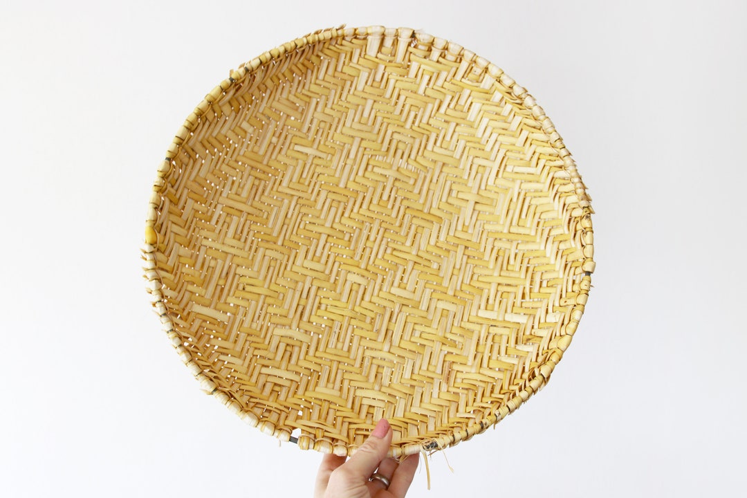 Vintage Hopi Sifter Basket || Tutsaya || Native American Basket ...