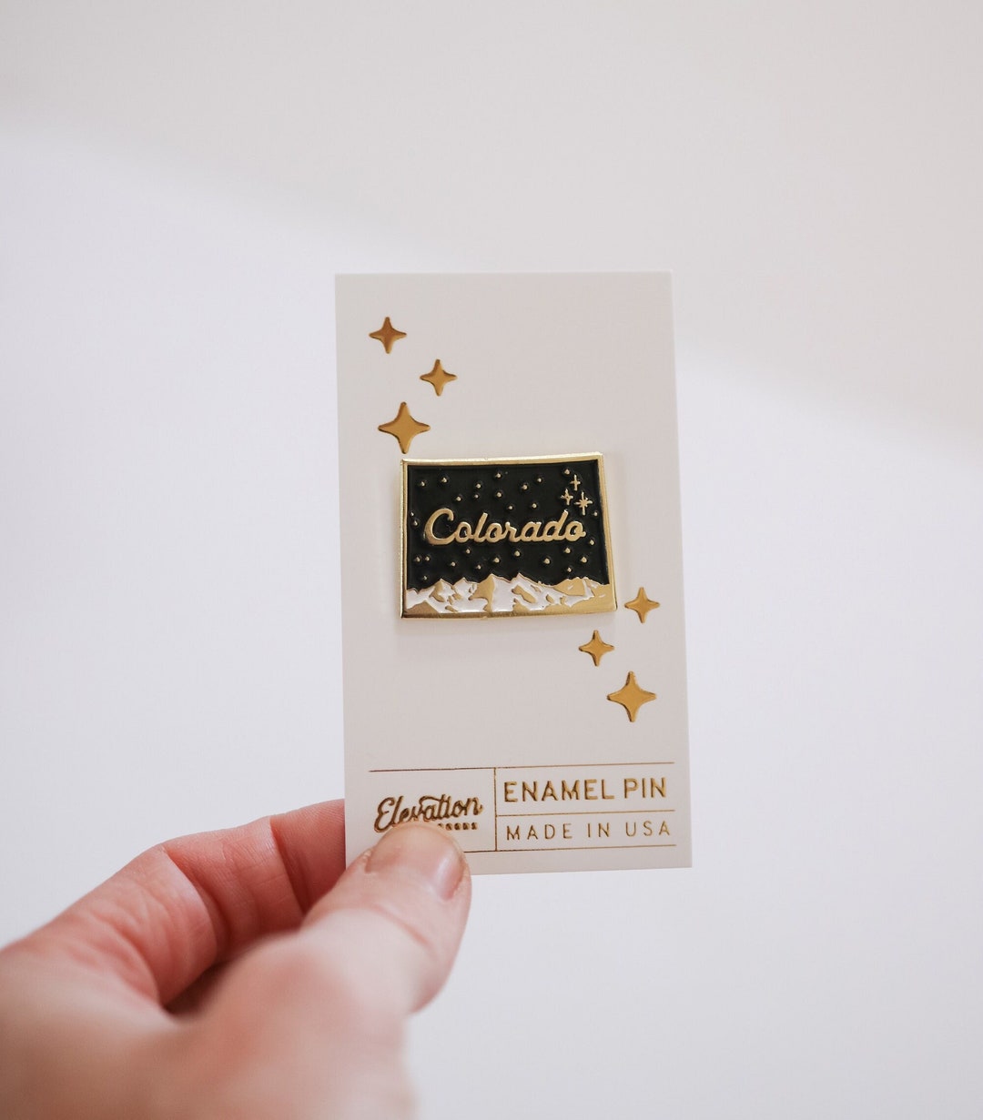 Colorado Enamel Pin - State Lapel Pin - Etsy