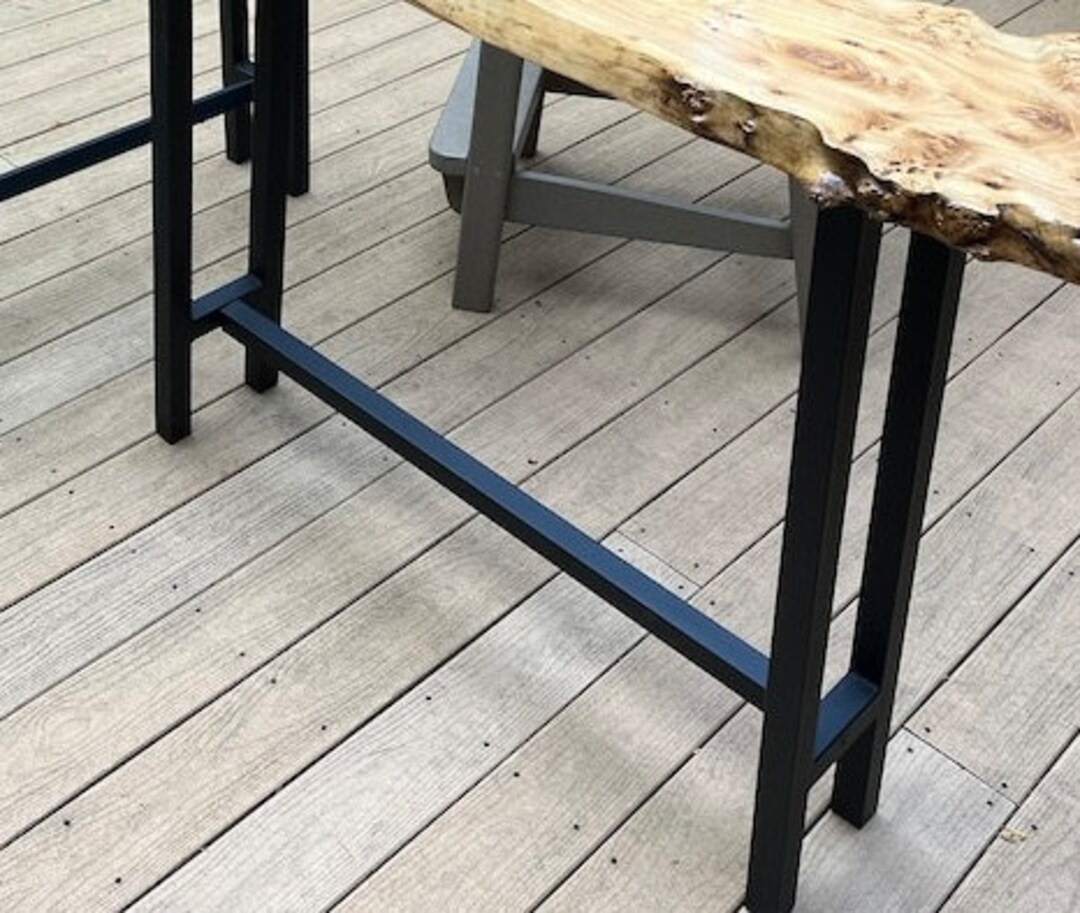 H-frame Connecting/stabilizing Bar for Steel Table Legs, Raw Steel or ...