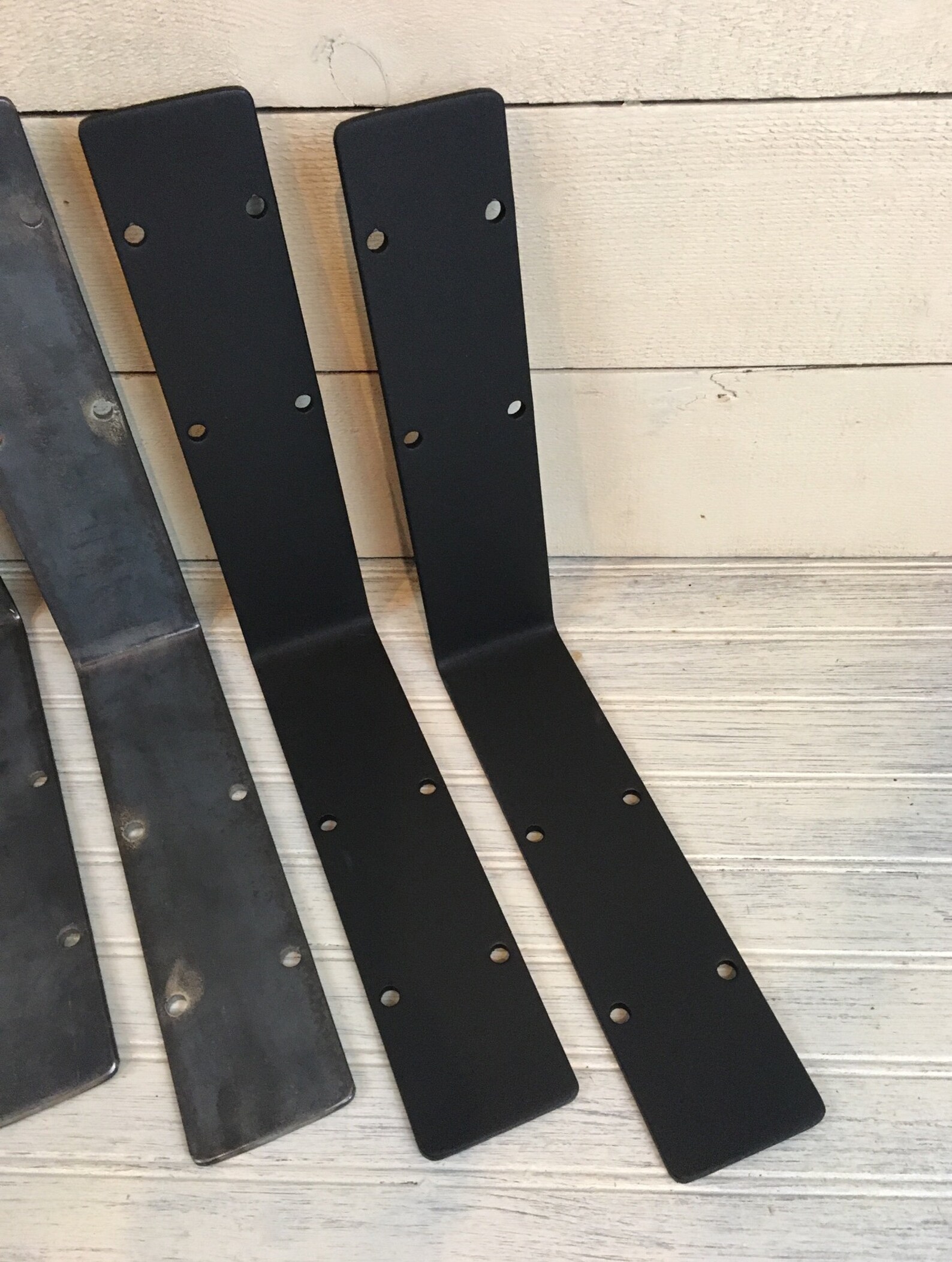 Steel Bench Legs and Bench Back Supports Combo PAIR | Etsy