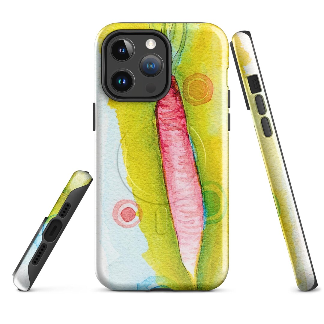 French Radish Watercolor Magsafe Tough Case – Garden-inspired, Nature ...
