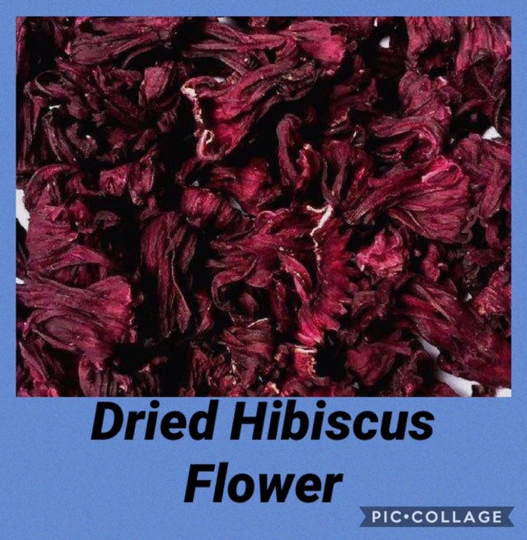 Dried Hibiscus Flower Hibiscus Sabdariffa Jamaica Sorrel - Etsy