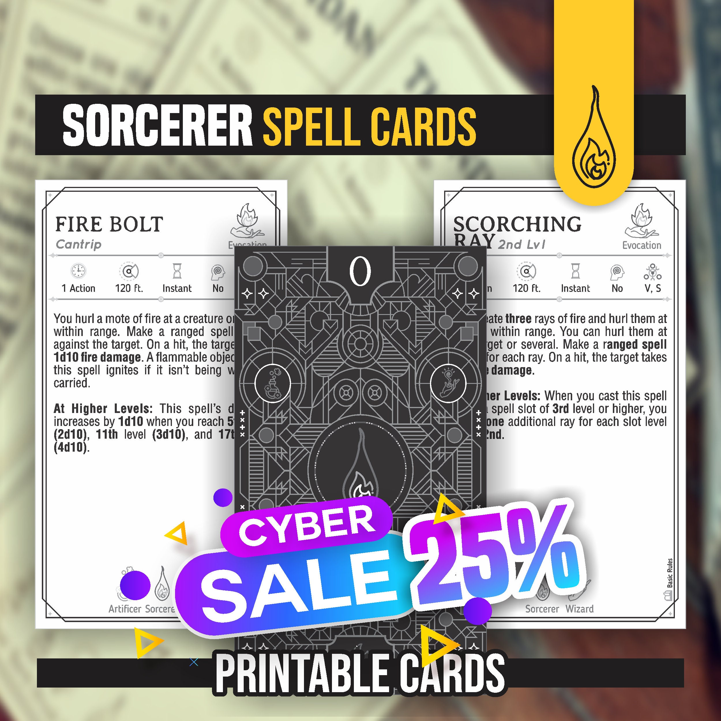 D And D Spell Sheets