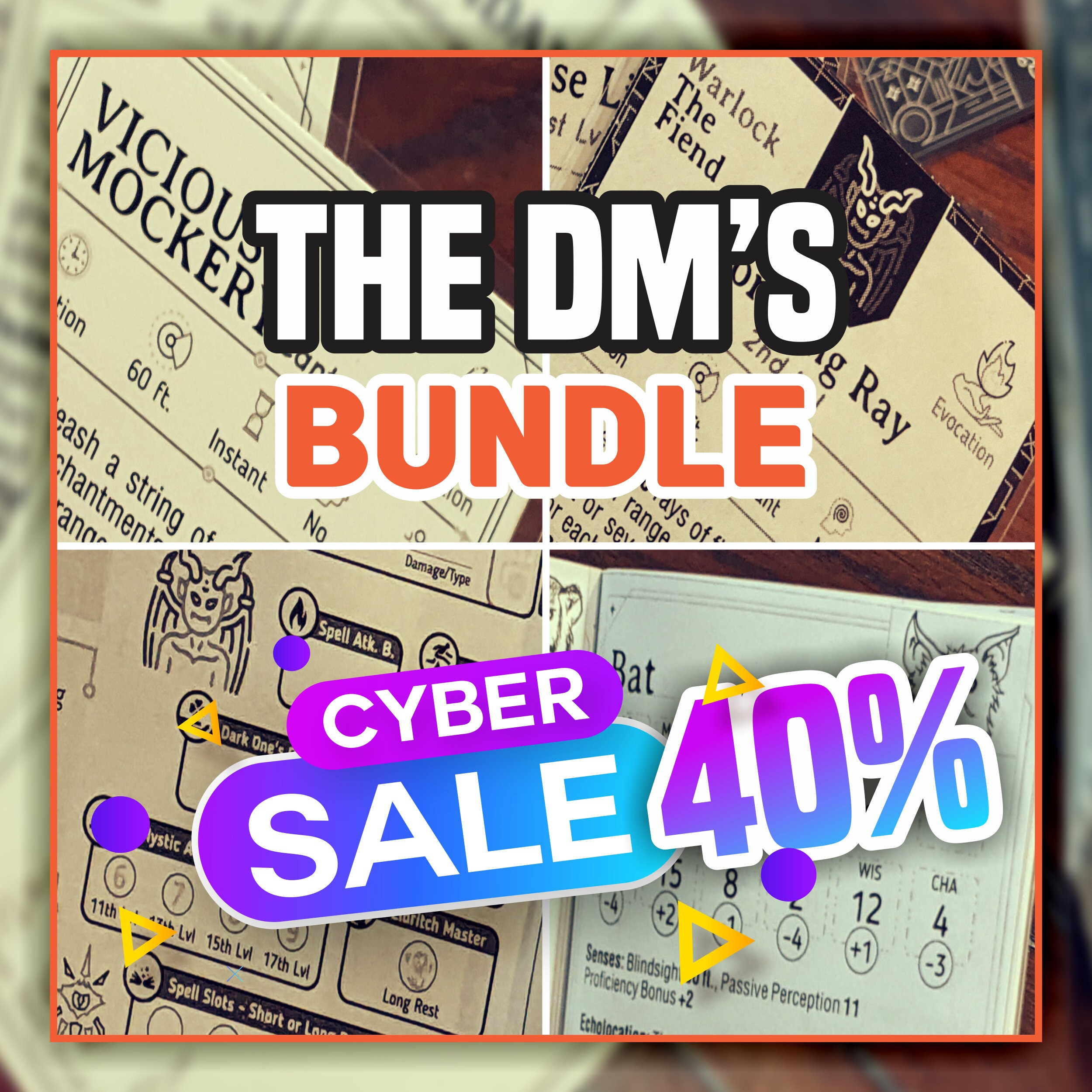 THE DM'S BUNDLE for DnD 5e | Dungeons and Dragons | D&D | Printable ...