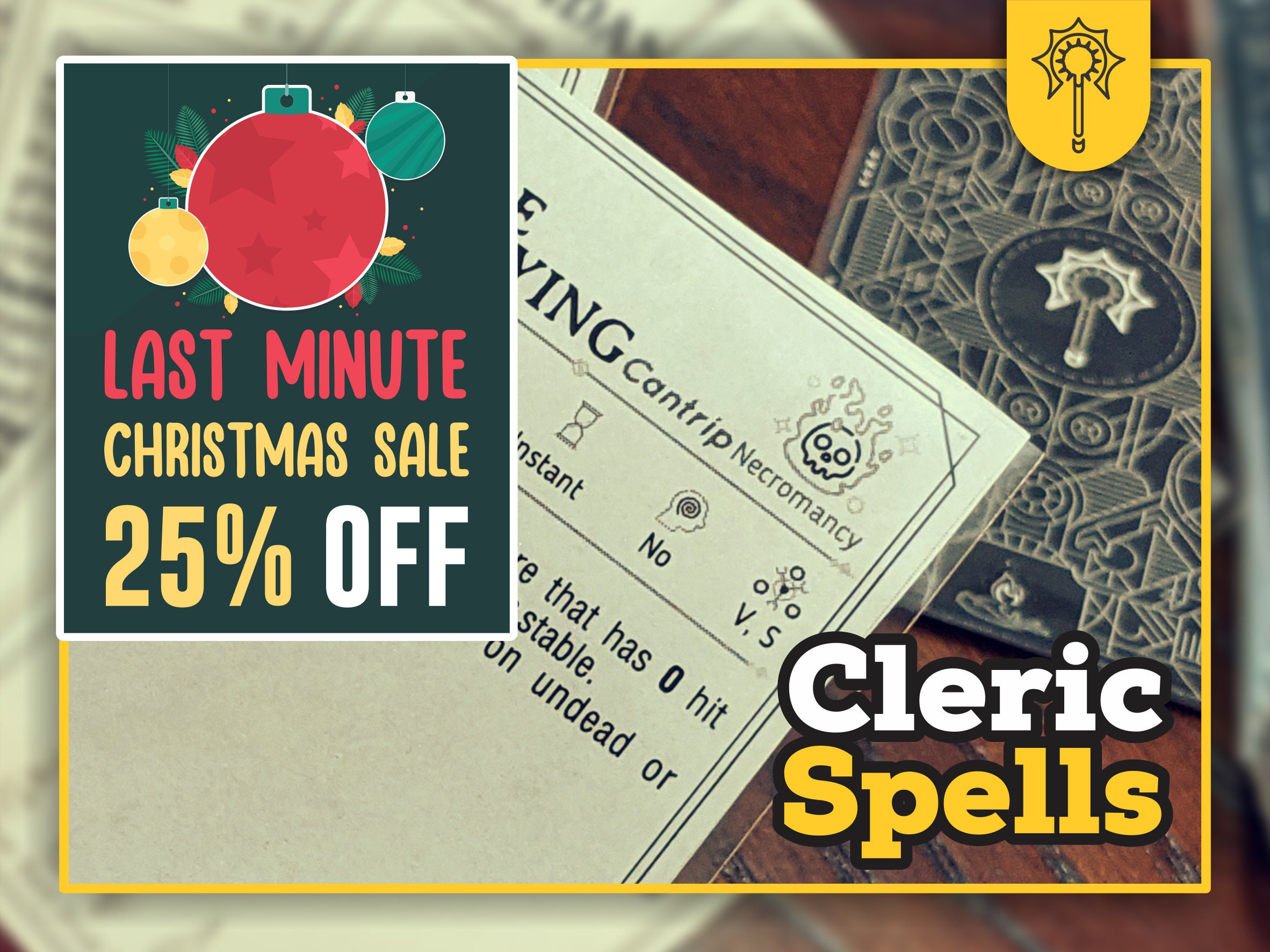 CLERIC Spell Cards for DnD 5e | Form Fillable PDFs Included | Dungeons ...