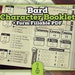 BARD CHARACTER SHEET for Dnd 5e Form Fillable Pdf Dungeons - Etsy Canada